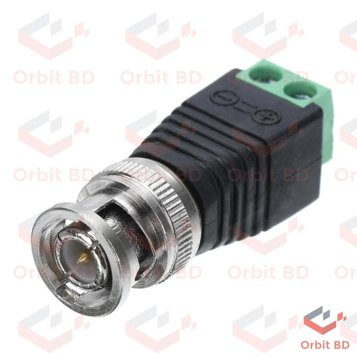 BNC 2 Pin Female Connector Terminal Coaxial Network Cables Video ...