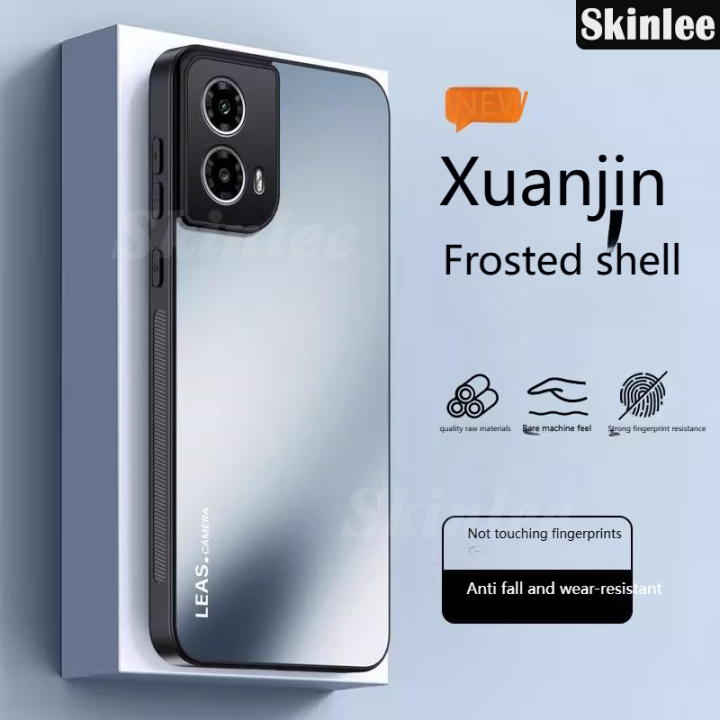 Phone case For Motorola Moto G45 Back cover Shockproof Non-slip Frosted ...