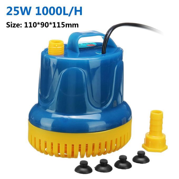 Submersible Water Pump 1000L AC220-240V 25W Pump for Aquarium, Fish ...
