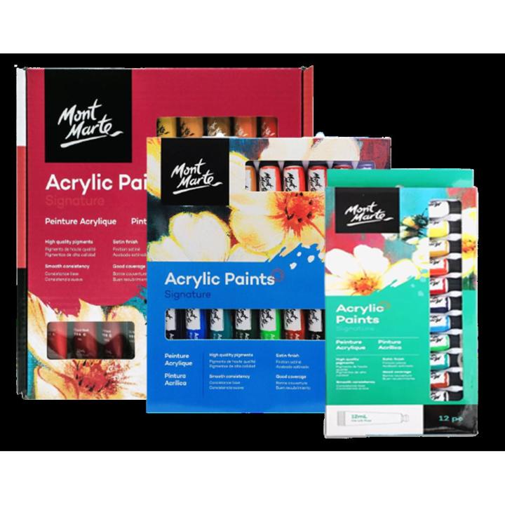 Mont Marte Acrylic Paints 12 ml | Daraz.com.bd