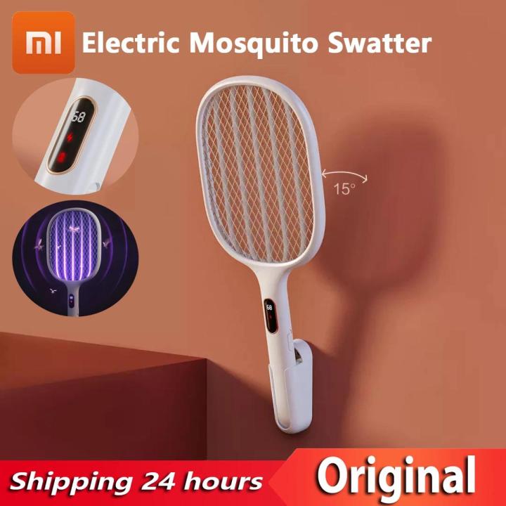 Xiaomi S1 Qualitell Smart Digital Display Electric Mosquito Swatter 2in1 Portable Type-C ...