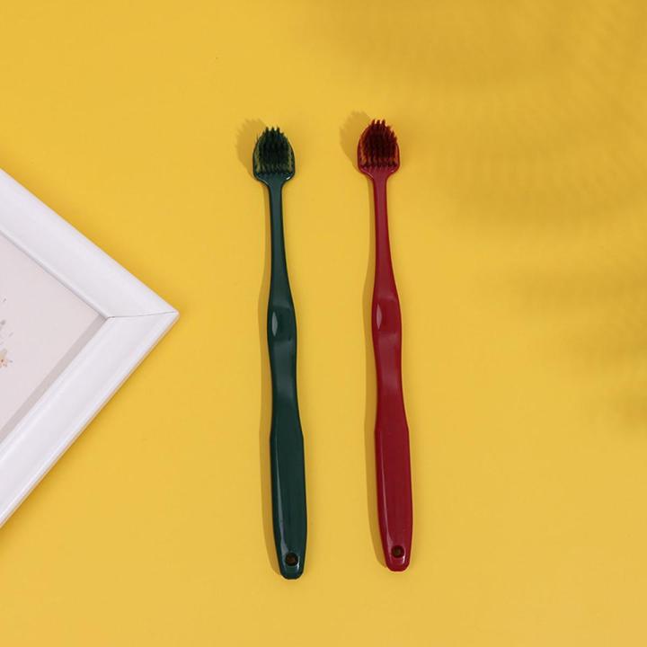 【Hey my home】2Pcs Triangle Brush Orthodontics Brakes Toothbrush | Daraz ...