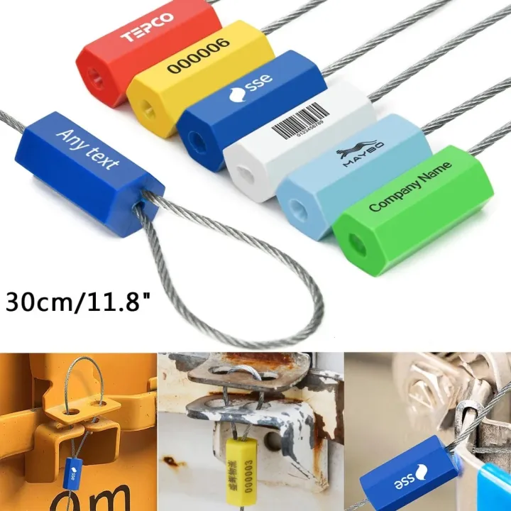 Cable Seals Stainless Steel Wire Heavy Duty Galvanized Tamper Proof ...
