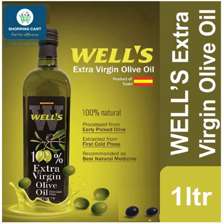 Well'S Extra Virgin Olive Oil - 1 Ltr | Daraz.com.bd