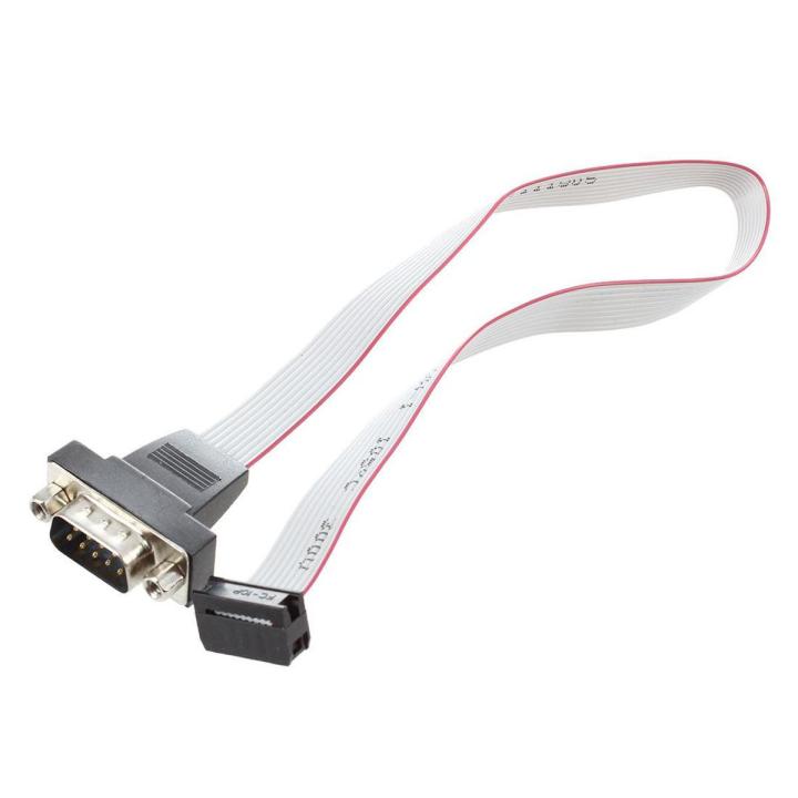 DB9 RS232 to 10 pin Ribbon Cable Connector Adapter | Daraz.com.bd