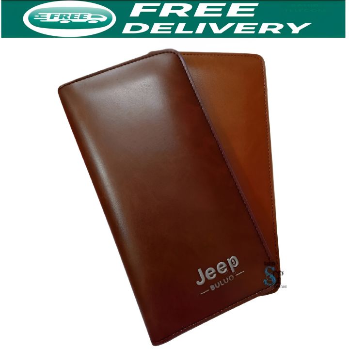 PU Leather styles long wallet for men with Mobile and cards pocket ...