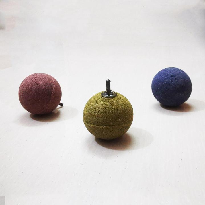 Aquarium Air Bubble Stone (1 Pieces to 5 Pieces) - Round Shape Big Size ...