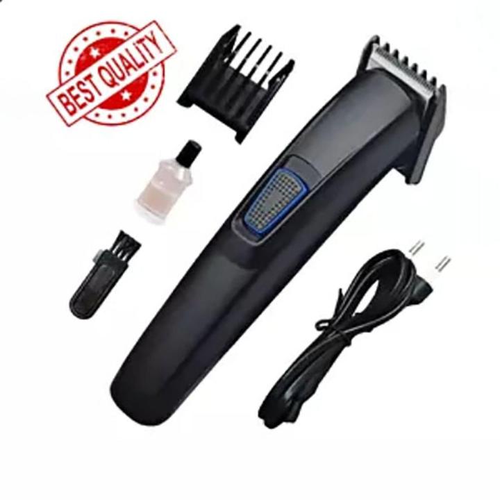 HTCAT-522RechargeableProfessionalHairBeardTrimmerforMen(Black ...
