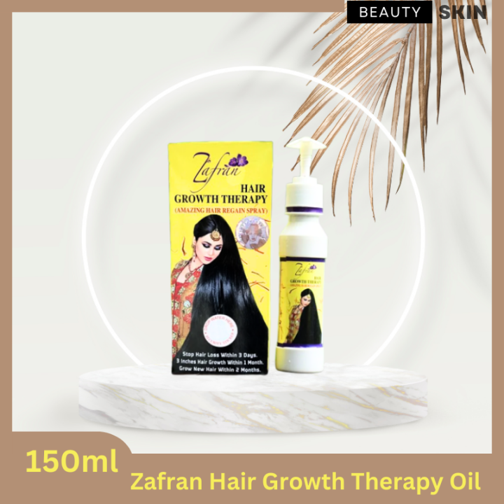 Zafran Hair Growth Therapy Oil - 150ml | Daraz.com.bd