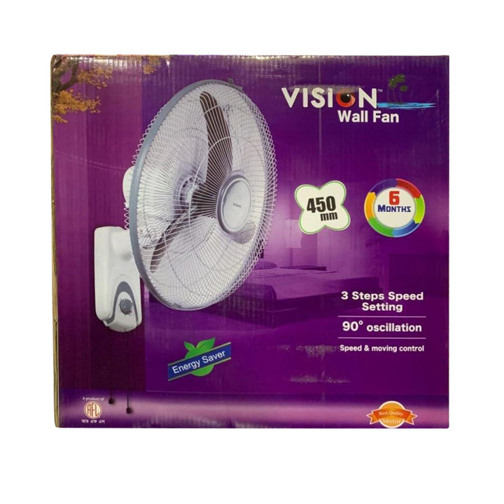 Versatile - Vision Wall Cooling Fan 60 watt - Emphasizing Value ...