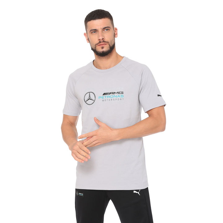 Mapm Logo Tee - Mercedes Team Silver | Daraz.com.bd