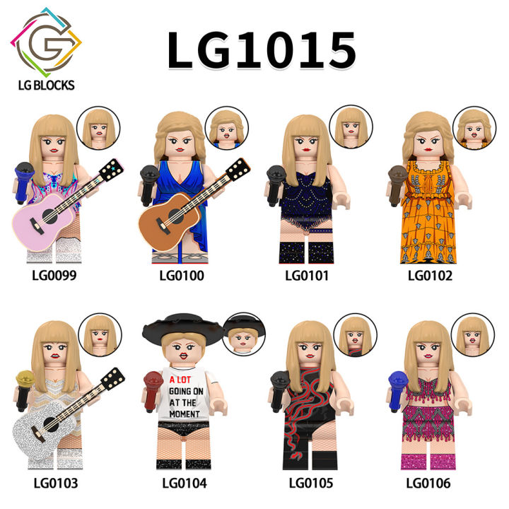 【Exclusive Limited Edition】 LG1015 Taylor Swift Mini Building Blocks ...