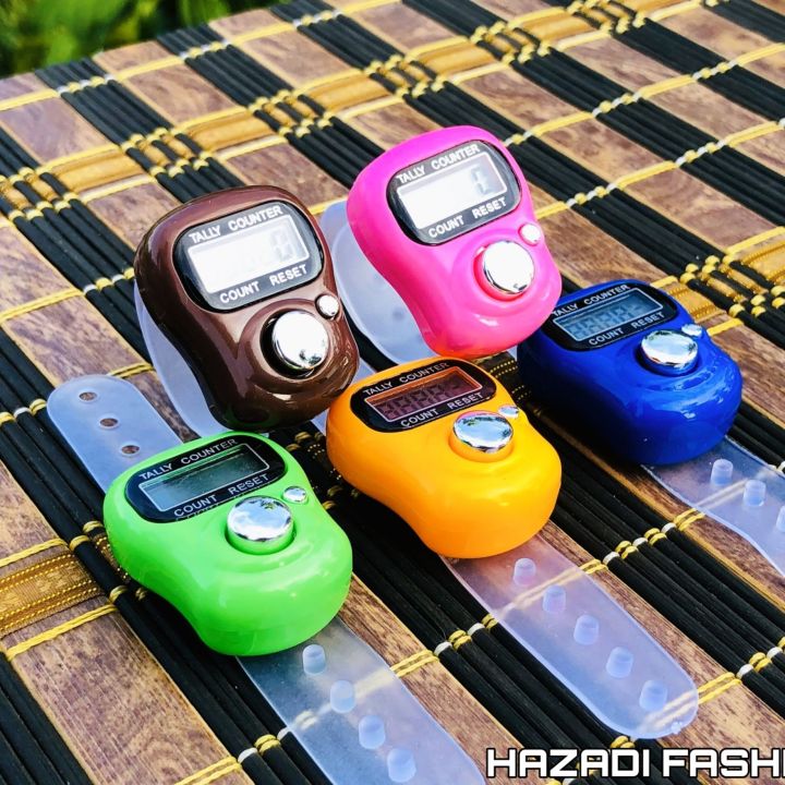 Digital Electronic LED Tasbih Finger Tally Counter Islamic Zikir Islam ...