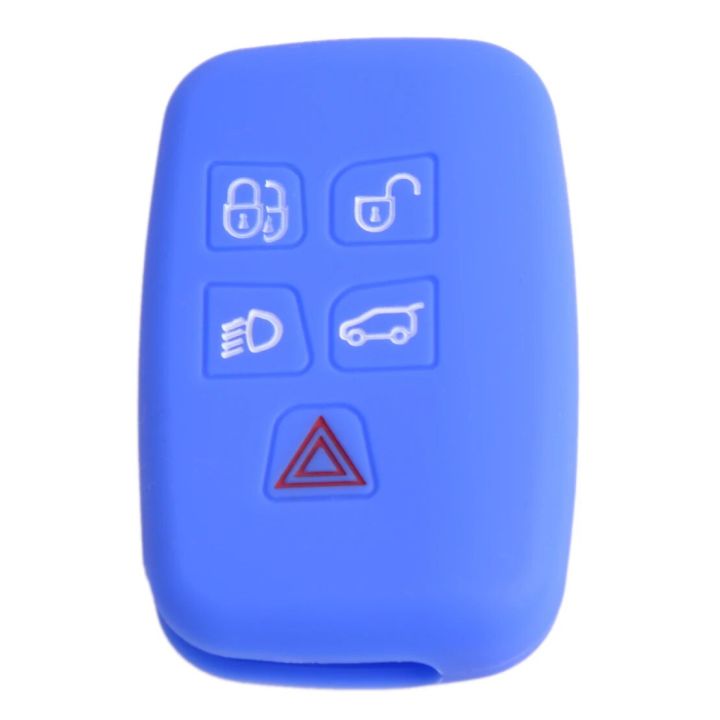DWCX Fashion Car Silicone Smart Key Cover Case Fit For Land Discovery ...