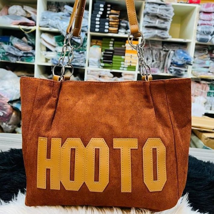 Premium Quality Women Hooto Bag Brown | Daraz.com.bd