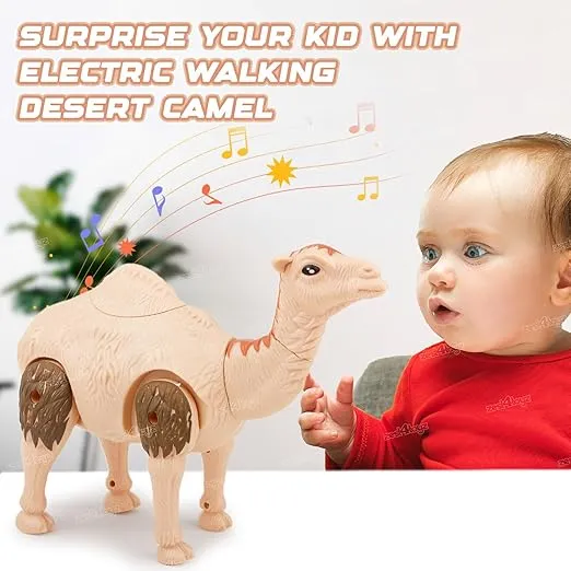 Walking Grunting Music Camel with Automatic Swinging Head & Tail ...