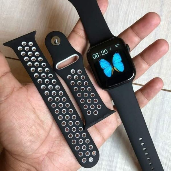 T55 Pro Max Bluetooth Dual Belt Calling Smartwatch - Black | Daraz.com.bd