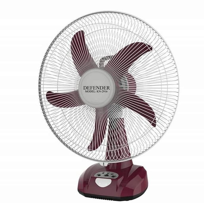 Rechargeable Fan Defender / kennede (16") / Charger Fan / Fan | Daraz ...