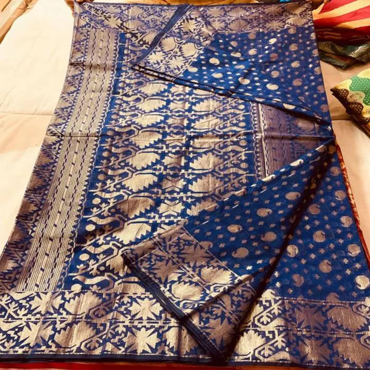 Half silk sharee | Daraz.com.bd