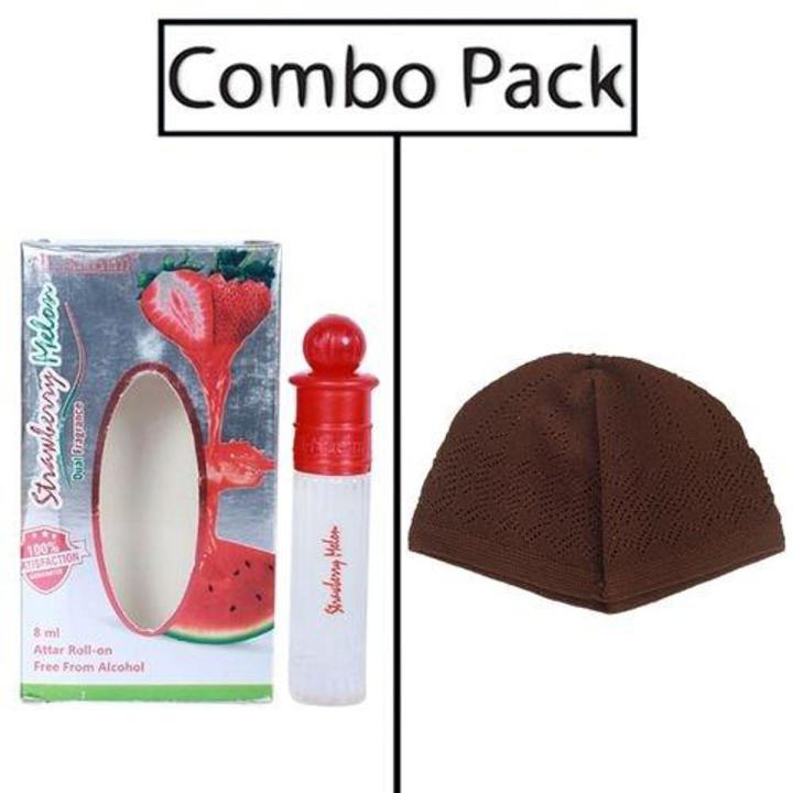 Combo of Men's Chocolate Tupi and Al-Nuaim Strawberry Melon Attar ...