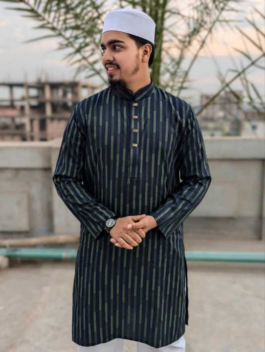 Premium Soft Cotton. Exclusive New Panjabi Design.Stylish and Trendy ...