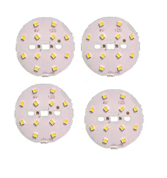 Combo Pack DC 4 Volt 5 Watt LED Light Lamp Plate TP4056 Charging Module ...