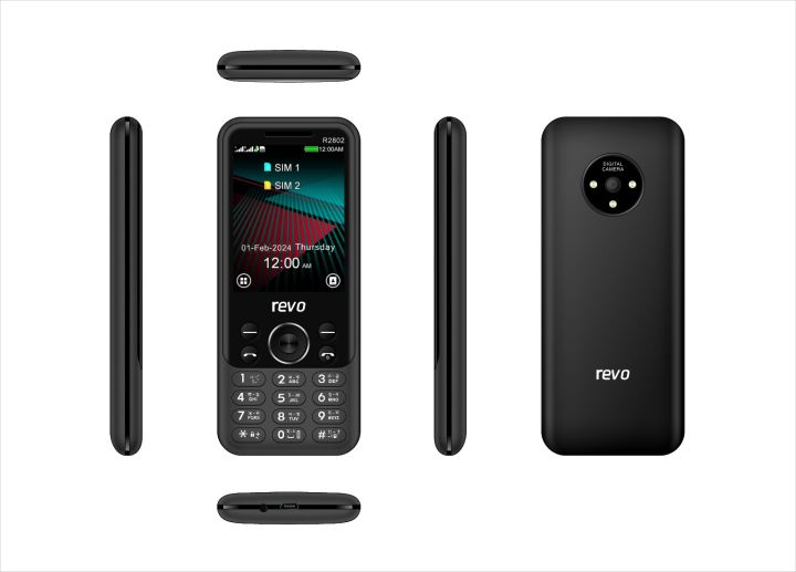 Revo R2802 Dual SIM Feature Button Mobile Phone | Daraz.com.bd