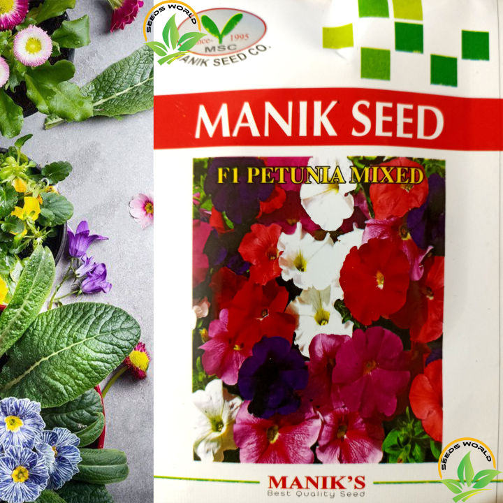 Petunia F1 Mixed Flower Seeds Intact Packet | Daraz.com.bd
