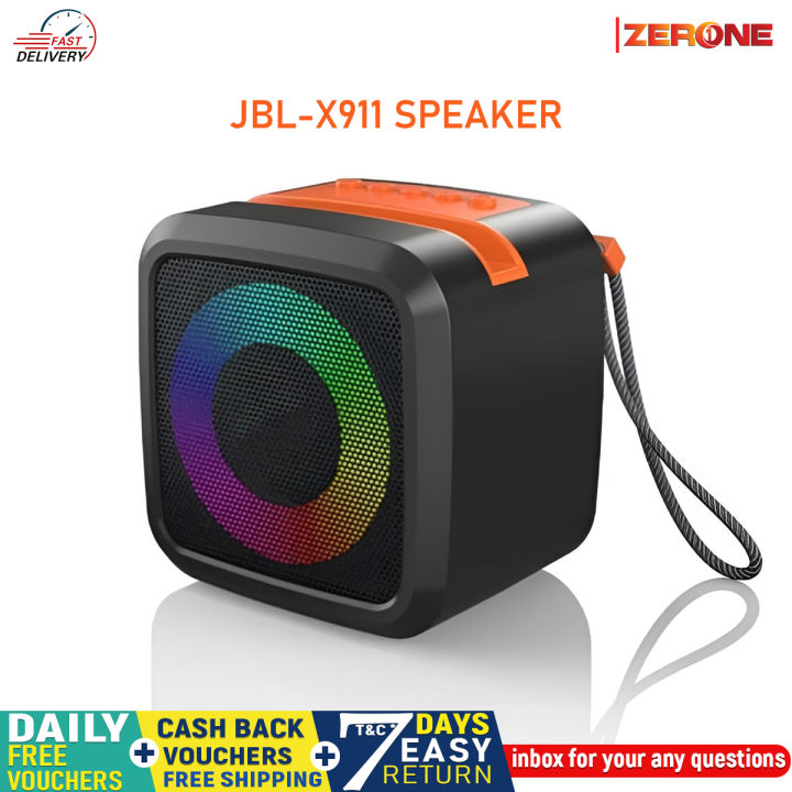 X-911 Wireless Portable Rechargeable Mini Disco Speaker Outdoor ...