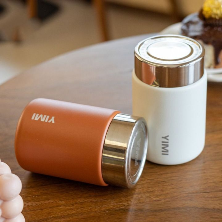 Kawaii 316 Stainless Steel Mini Stainless Steel Thermos Mug Leak Proof ...