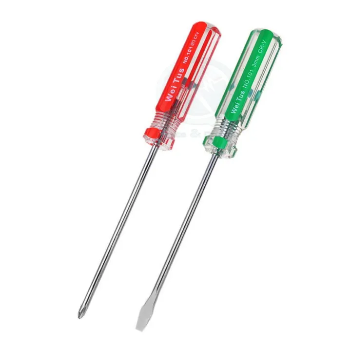 Slotted & Phillips Screw Driver Set - Screw Driver Set | Daraz.com.bd