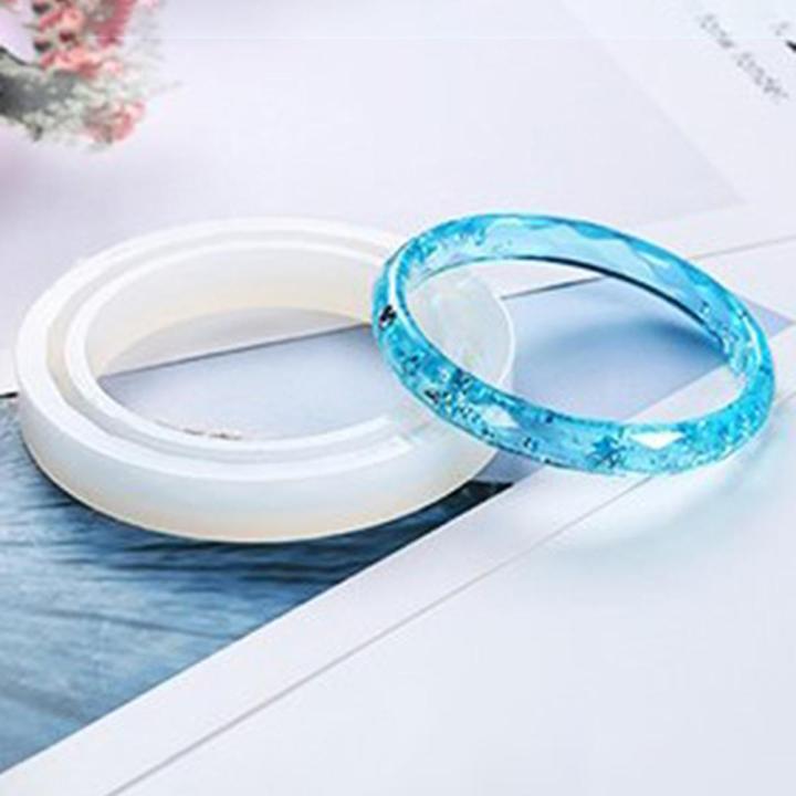 Transparent Silicone Mold Resin Bracelet Resin Molds Making Tools ...