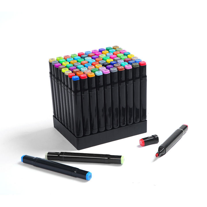 Touch Marker package 24 Color 36 Color 40 Color 60 Color 80 Color 168 ...