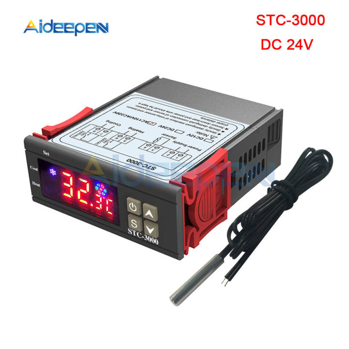 STC-3000 STC-1000 STC-100 Temperature Controller 12V 24V 110V-220V LED ...