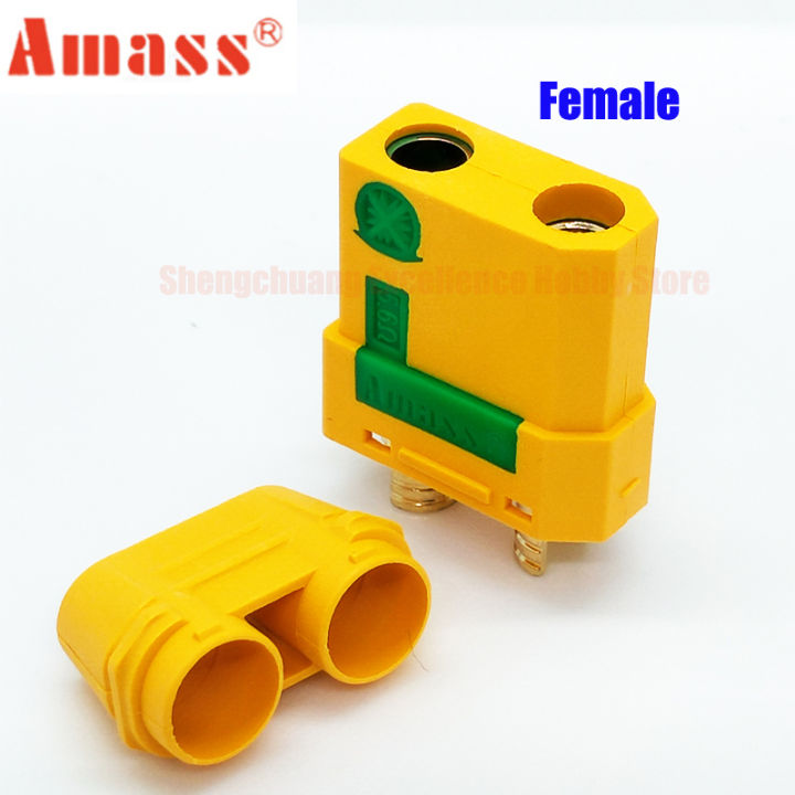 RC Amass XT90S XT90-S XT90 Connector Anti-Spark Male Female Connector ...