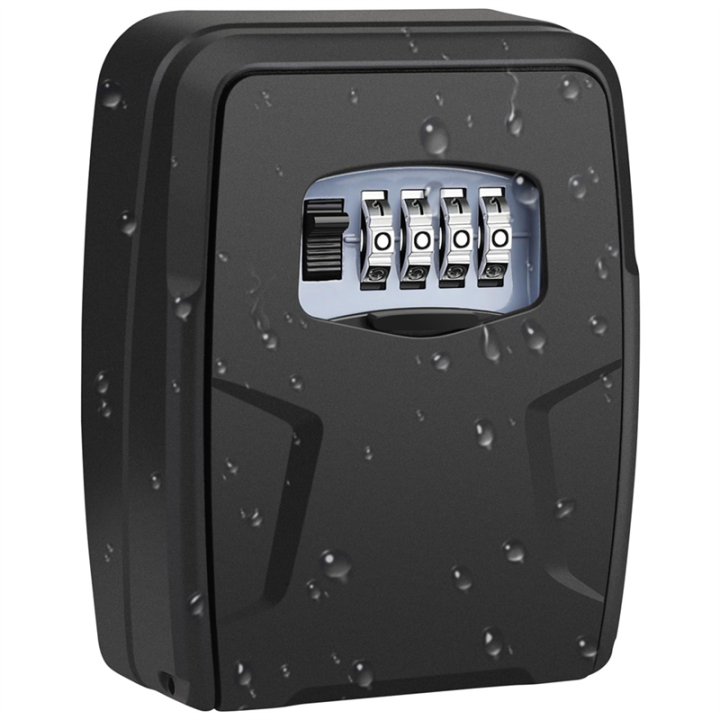 Key Lock Box with Code,Large Lock Box for House Key Portable Lock Box ...