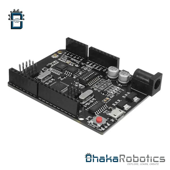 MicroPython Board R3 ATmega328P+ESP8266, 8Mb flash, USB-TTL CH340G, Micro-USB | Daraz.com.bd