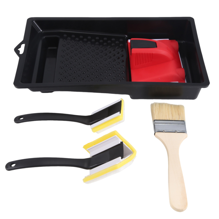 Paint Edger with Trim and Touch-Up Pad Corner Painter Paint Tray Paint ...