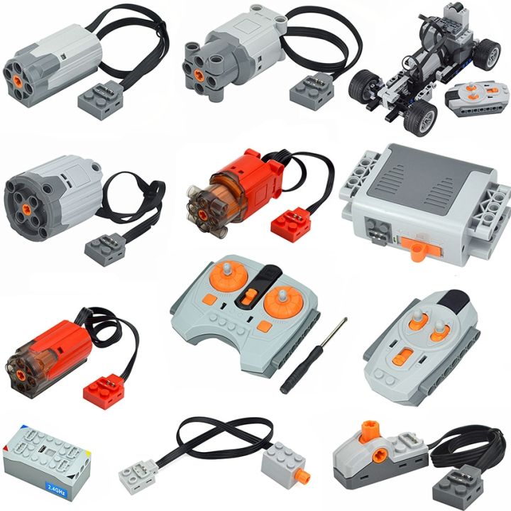 Power Functions Motor MOC Technical Parts Multi Tool Servo Train Motor ...