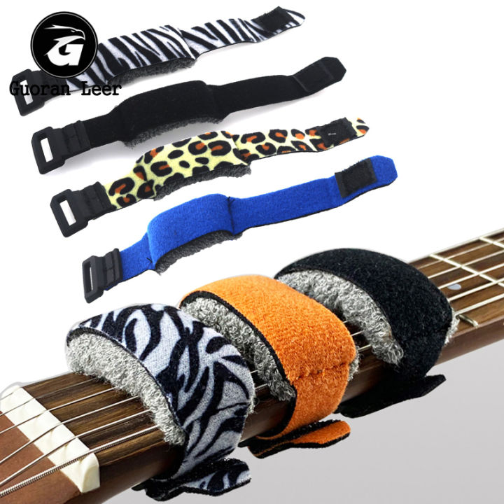 Guitar String Mute Dampener Adjustable Guitar Fretboard Muting Wrap ...