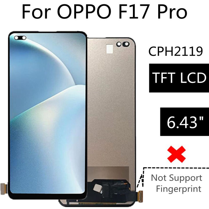 OPPO F17 Pro CPH2119 TFT LCD Display Touch Screen Assembly Replacement ...