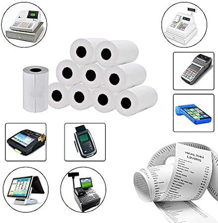 56mm x 38mm Thermal POS Paper Roll (2.5 inch POS paper) Portable ...