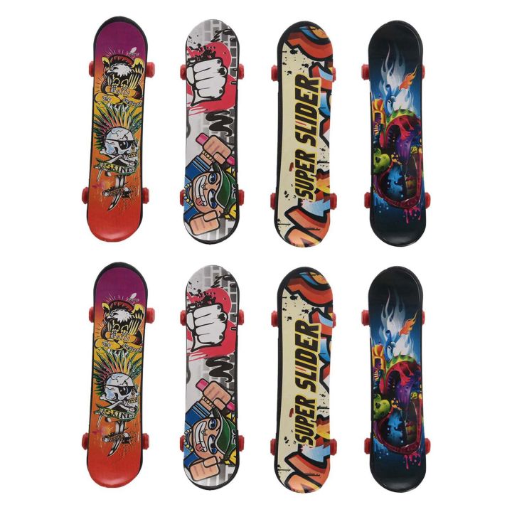 Mini 8 Pack Finger Board for DECK Truck Skateboard Toy Gift Kids ...