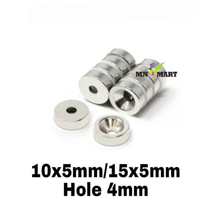 5 pcs x Round Neodymium Magnet Powerful Disk N35 NdFeB Rare Earth ...