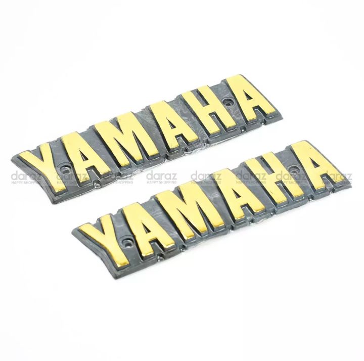 Yamaha Rx-100/RX-115 Fuel Tank Emblem Monogram Logo - SILVER | Daraz.com.bd