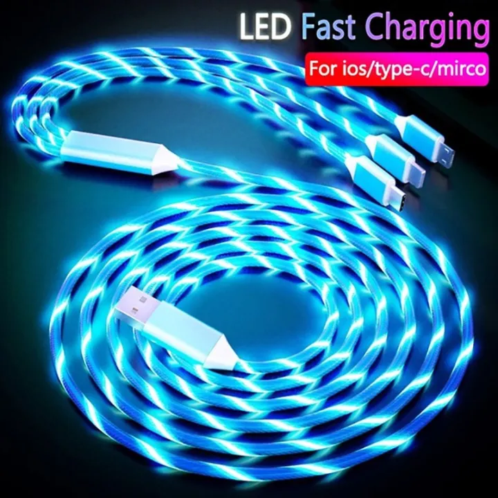 【original-Ready stock+FREE Shipping+COD】1.2m 3.5A Led Light USB Charger ...