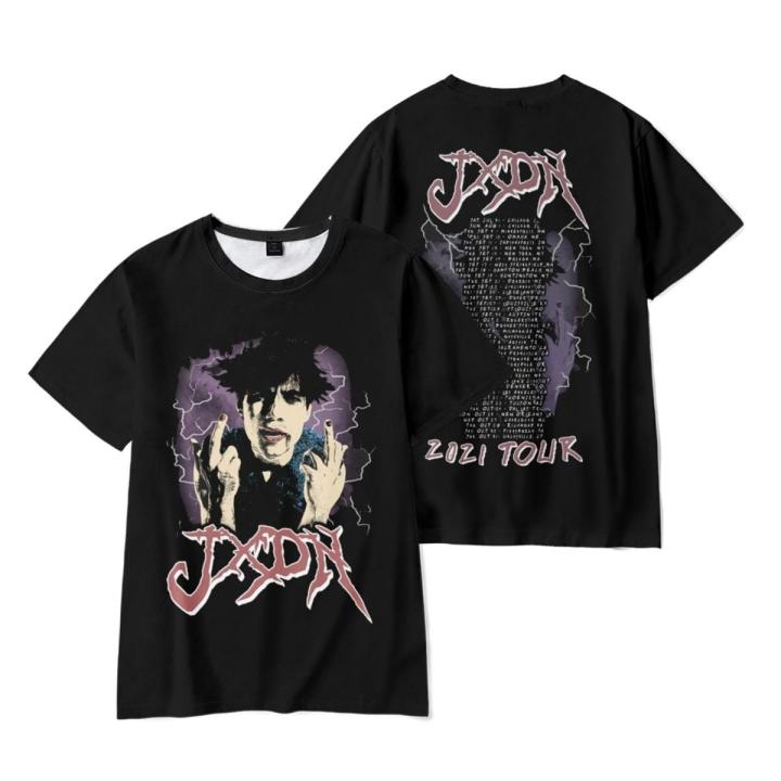 Jaden Hossler Merch Crewneck Short Sleeve Tee Social Media Star Women ...