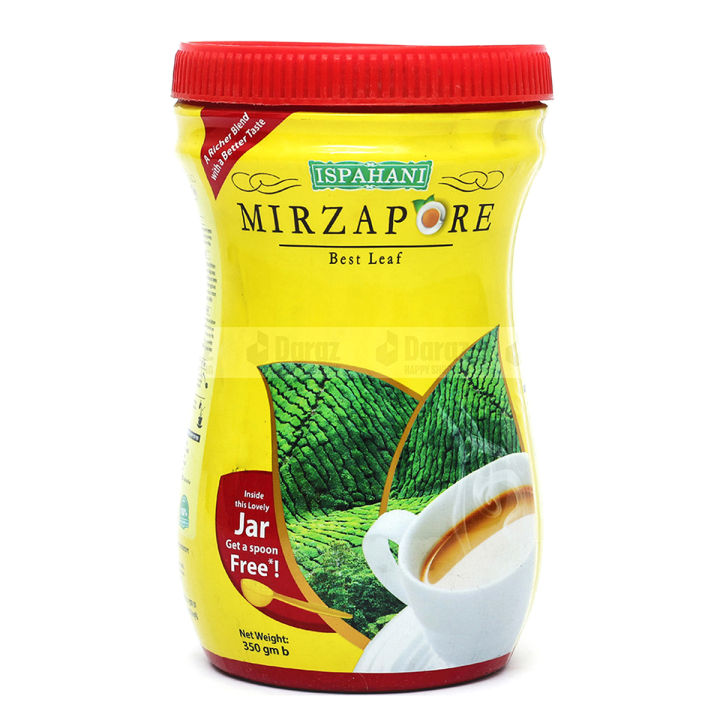 Ispahani Mirzapore Best Leaf Tea Jar 350Gm | Daraz.com.bd