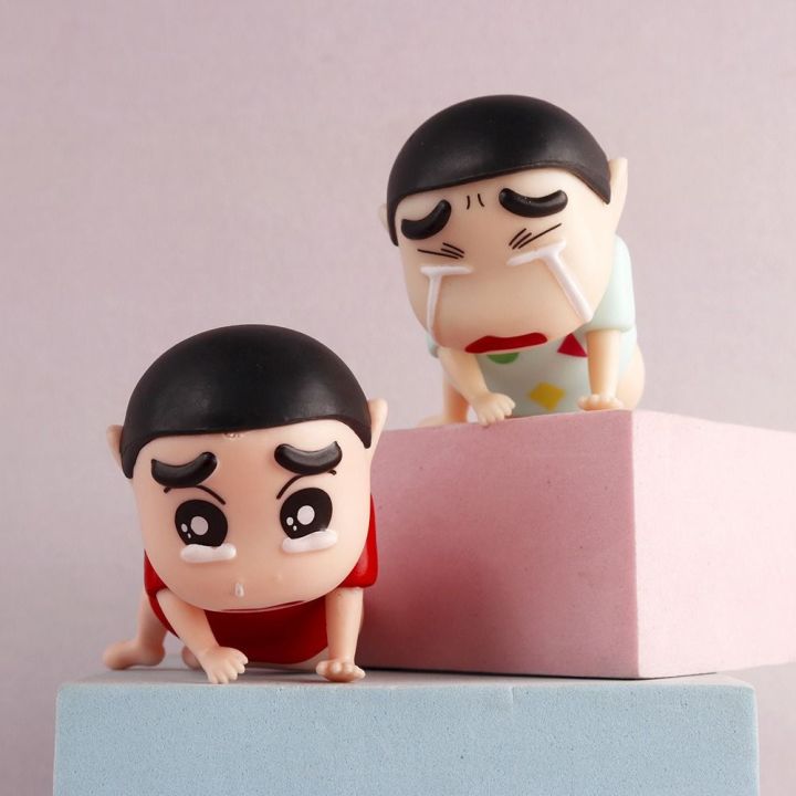 Collection Sitting Crayon Shin-Chan Figure Red Clothes Pajamas Cry ...