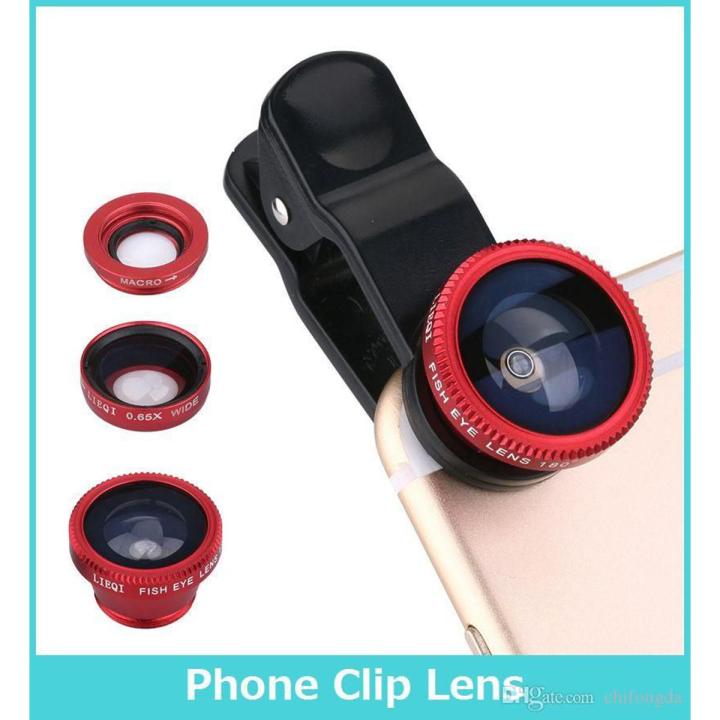 Fish Eye Marco Camera Lens and Wide Angle Clip Lens For Mobile Phone ...